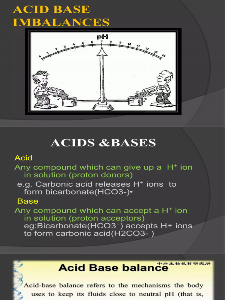 Acid Base Imbalance | PDF