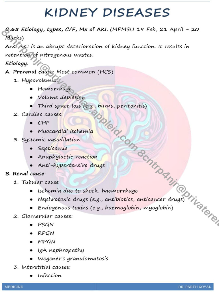 Kidney, Infections | PDF