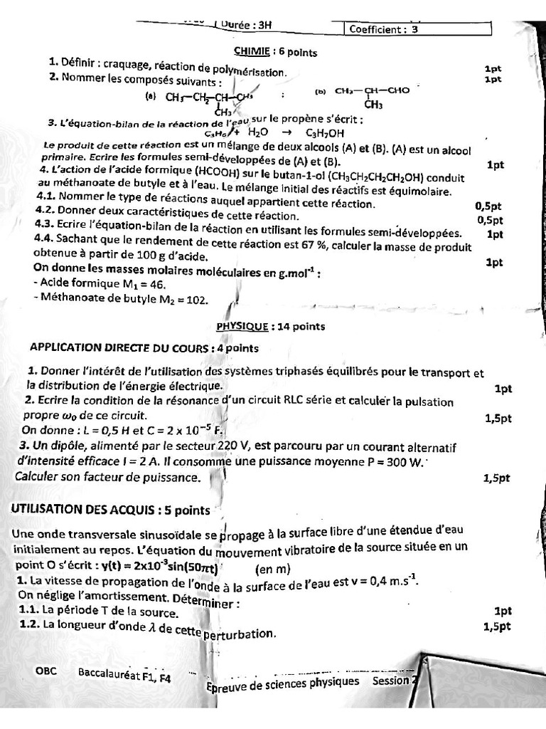 Bac F, Math 2024 - 093524 | PDF