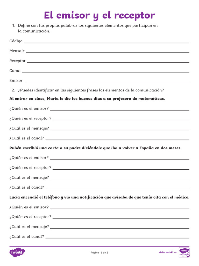 Elementos de la Comunicación Explicados | PDF