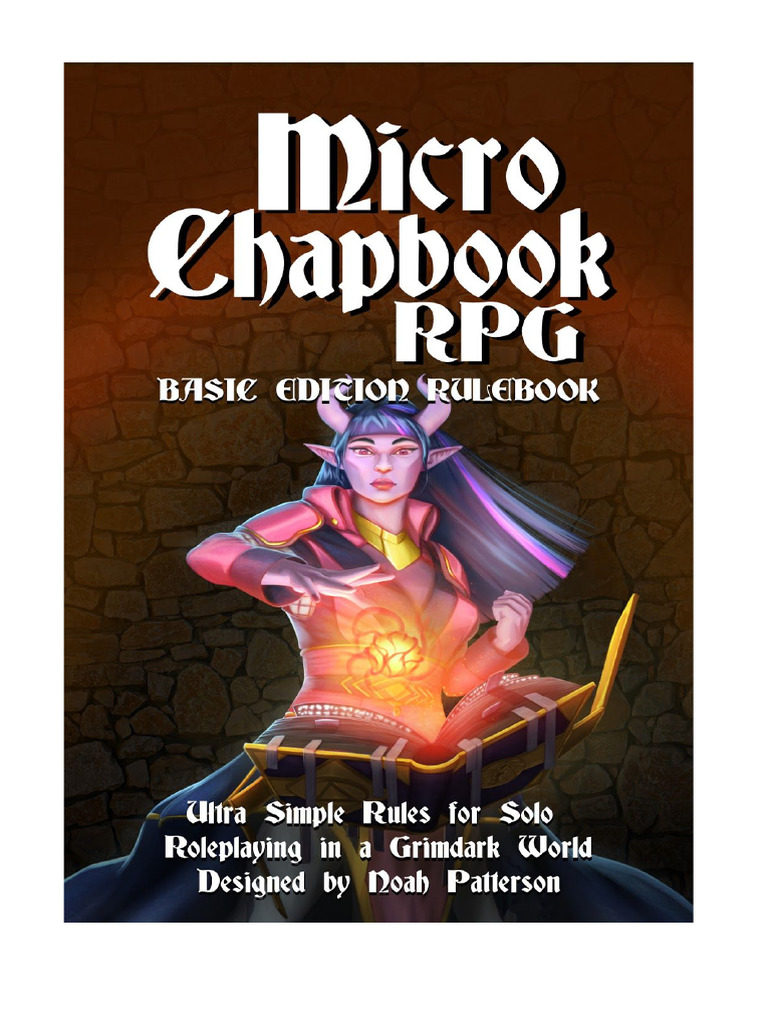 Micro Chapbook RPG Basic Edition | PDF | Dice | Temperate Climate
