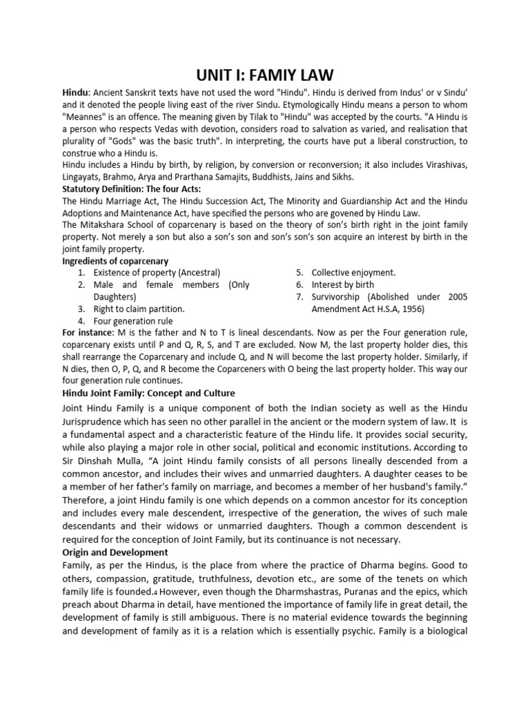 Family Law | PDF | Property | Husband