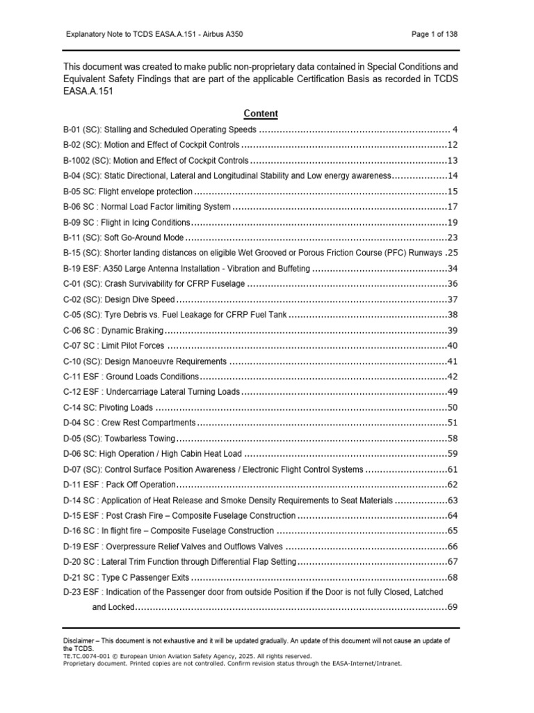 Annex-TCDS Compilation Update Issue 30 | PDF | Airplane | Airspeed
