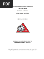 Naskah Ujian Praktik Bahasa Inggris Kelas 6 Tahun 2020 | PDF