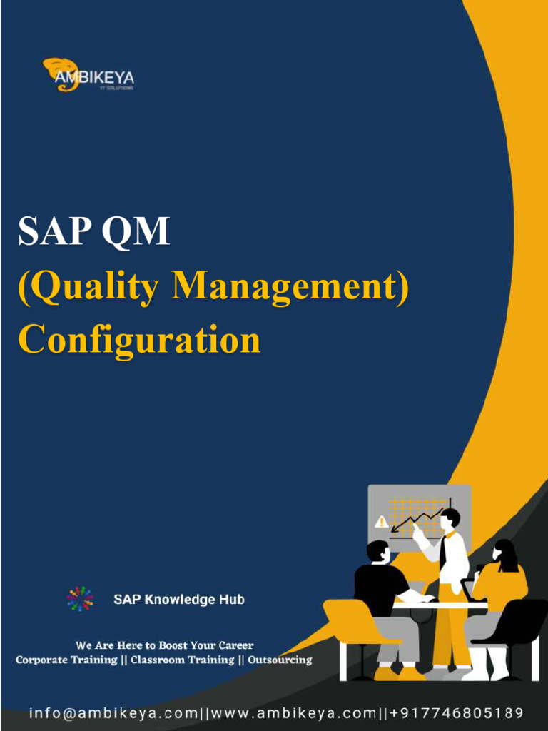 SAP QM (Quality Management) Configuration - Ambikeya | PDF | Parameter ...