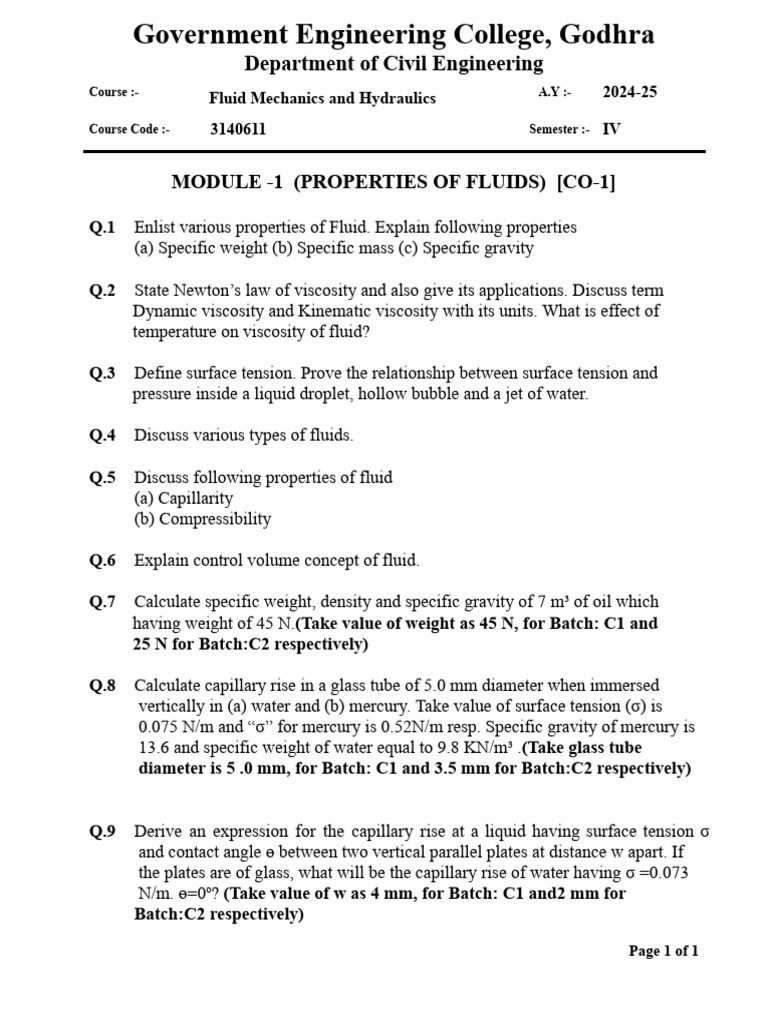 MODULE - 1 - FMH - Sem-4 A.Y 2024-25 | PDF
