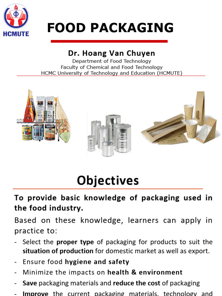 Food Packaging: Objectives and Materials | PDF | Polyethylene | Polystyrene