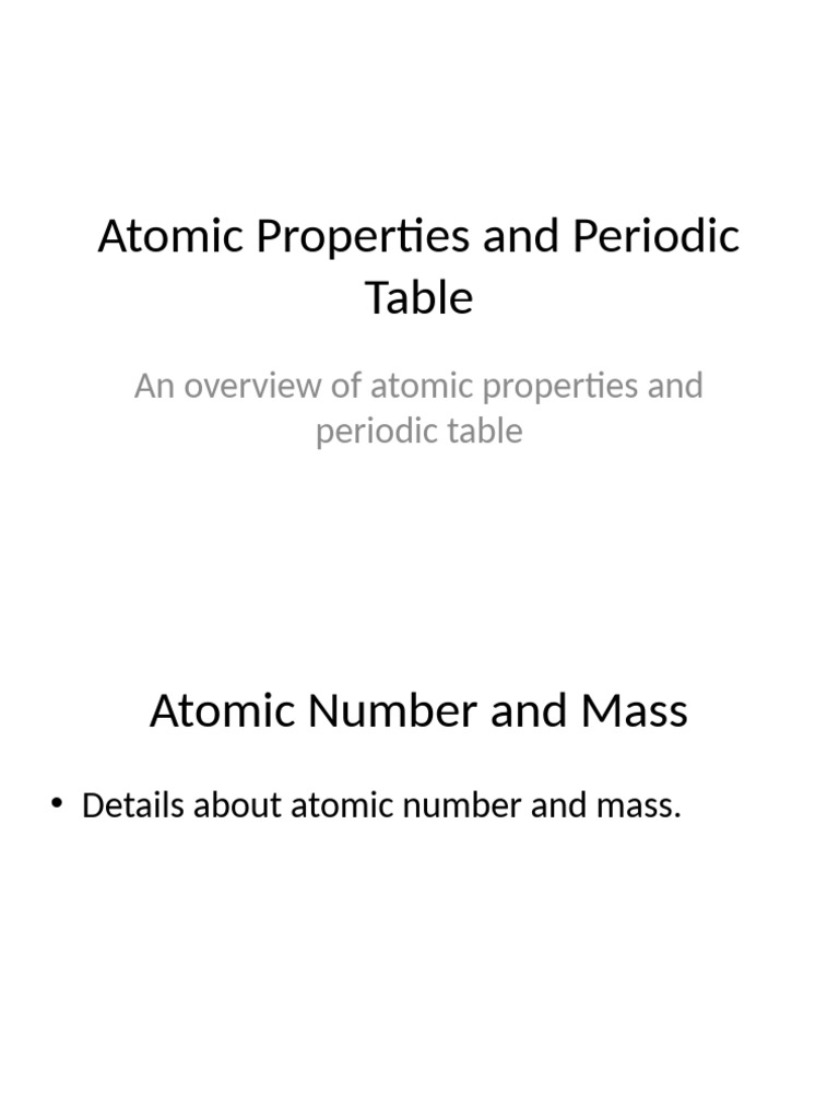 Atomic_Properties_and_Periodic_Table | PDF