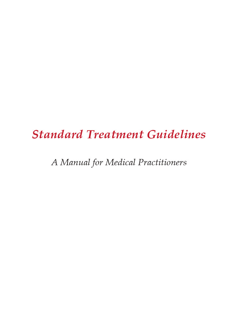 Standard Treatment Guidelines 627 689 | PDF | Hyperthermia | Fever