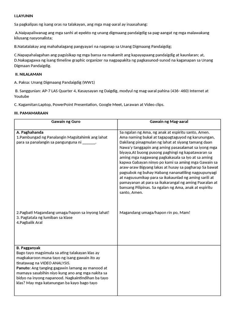 WW1 LP | PDF