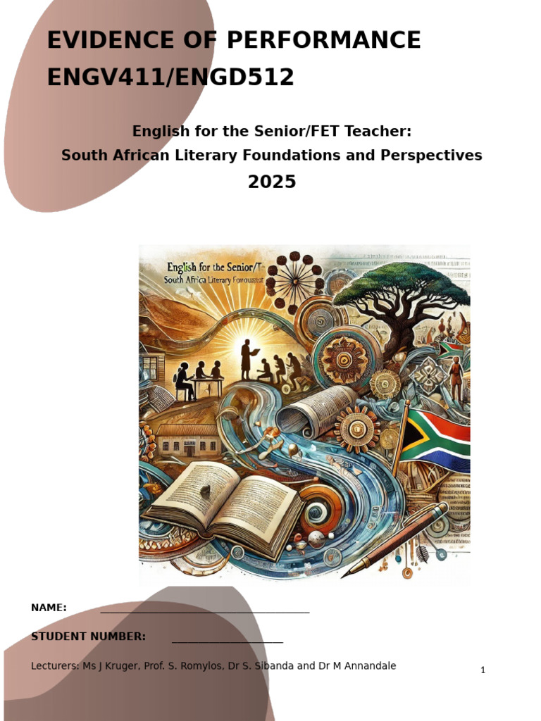 ENGV 411 ENGD 512 EP 2025 Moderated FINAL | PDF | Educational ...