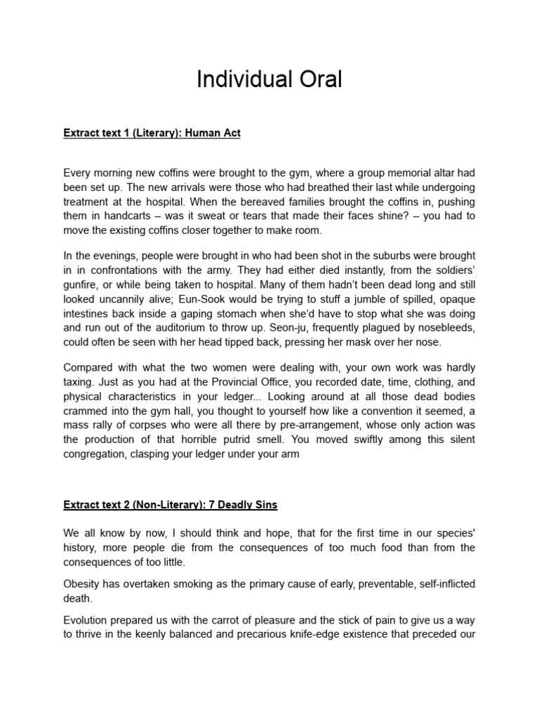 Individual Oral IO Outline | PDF | Psychological Trauma | Substance ...