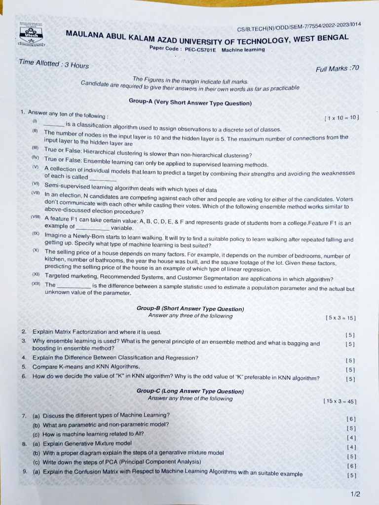 CS701E_2022-23 | PDF