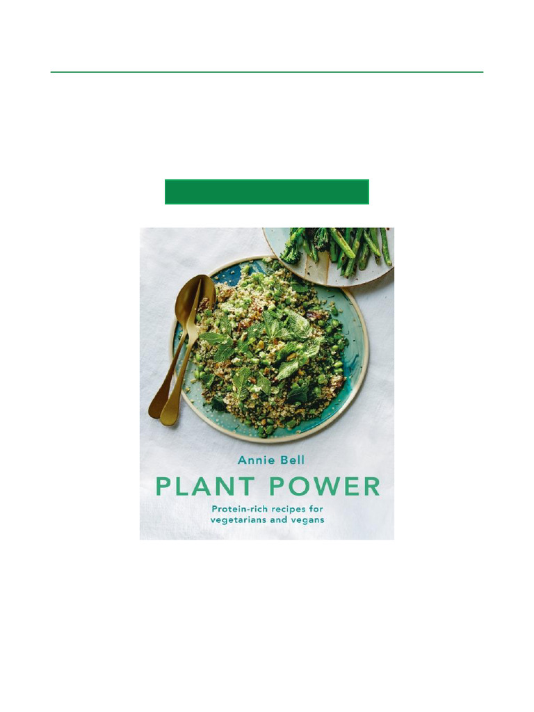 Limited Plant Power Protein Rich Recipes For Vegetarians and Vegans ...