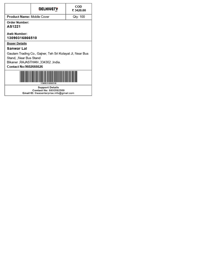 Label 1003119760 | PDF