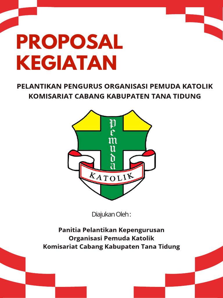 Proposal Kegiatan-Pelantikan Pemuda Katolik-Ktt | PDF