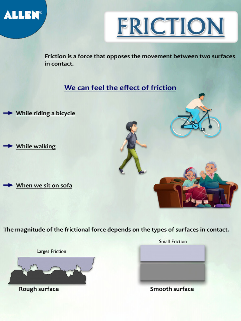Friction - Key Points - Compressed | PDF | Friction | Force