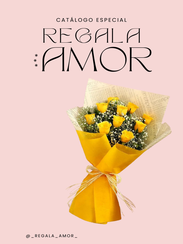 Regala Amor: Flores Eternas y Naturales | PDF