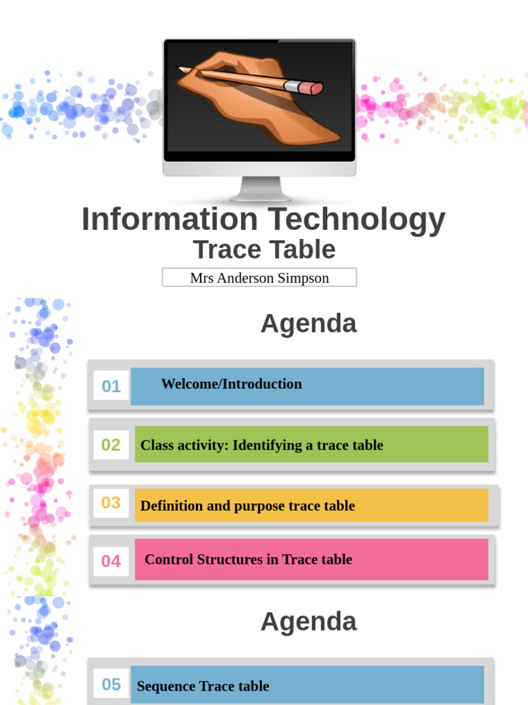Lesson3.TracetablePresentation | PDF