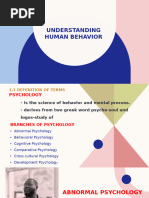Psychology of Human Behavior PDF | PDF | Emotions | Mental Disorder