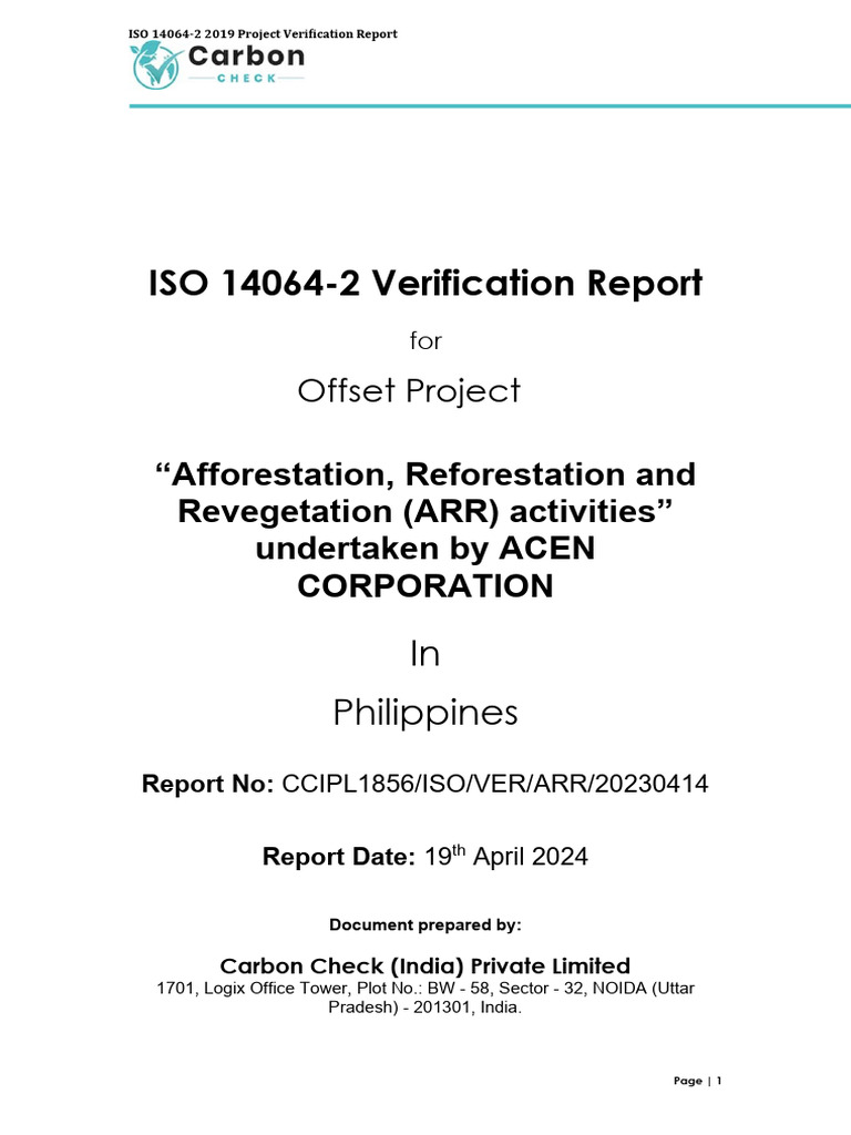 Ccipl 1856 - Iso - FVR | PDF | Verification And Validation | Audit