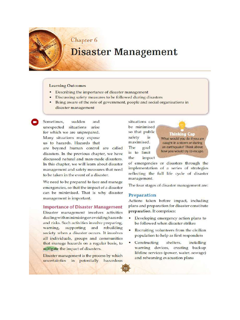 Diasaster Management CH | PDF