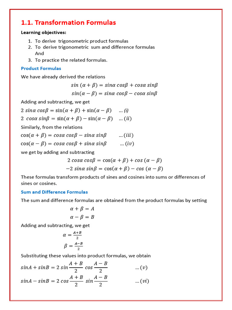 P1S2 | PDF | Trigonometric Functions | Triangle