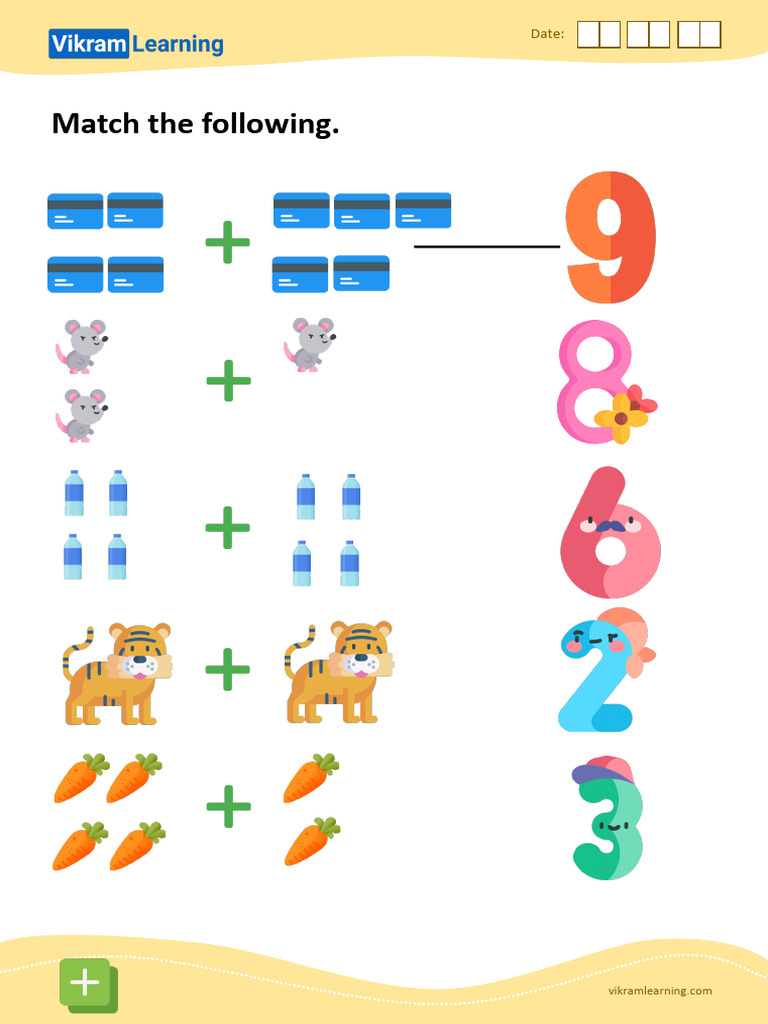 Vikram Learning Printable Worksheets 1743403471720 | PDF