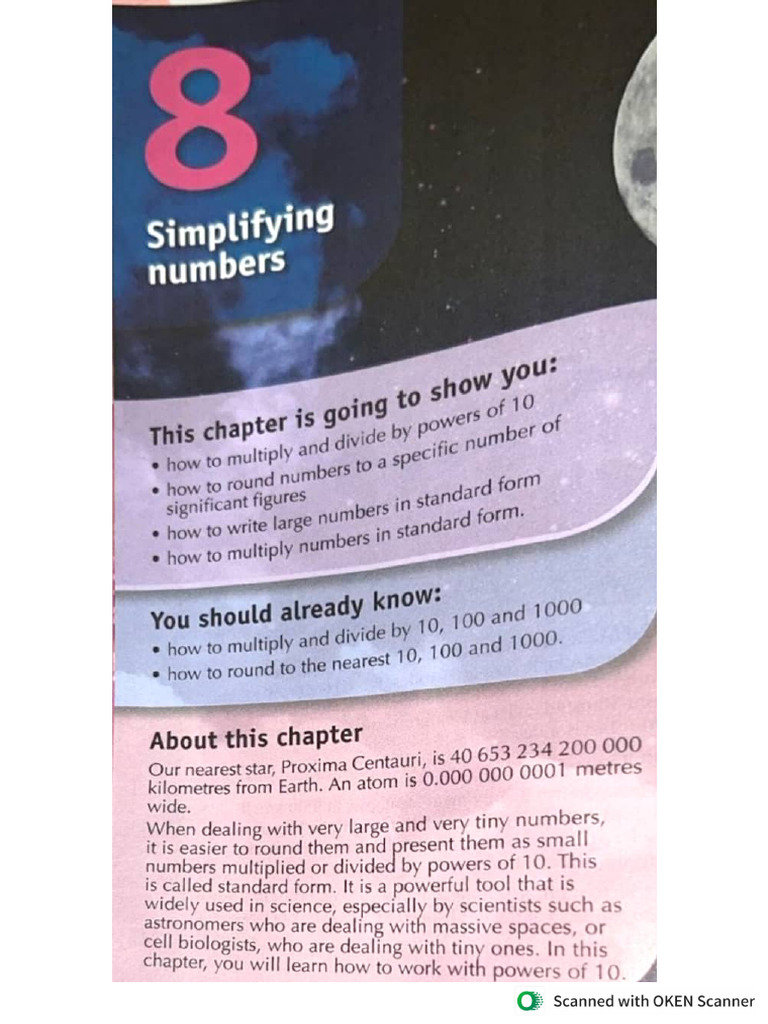 Chapter 8 - Simplifying Numbers | PDF