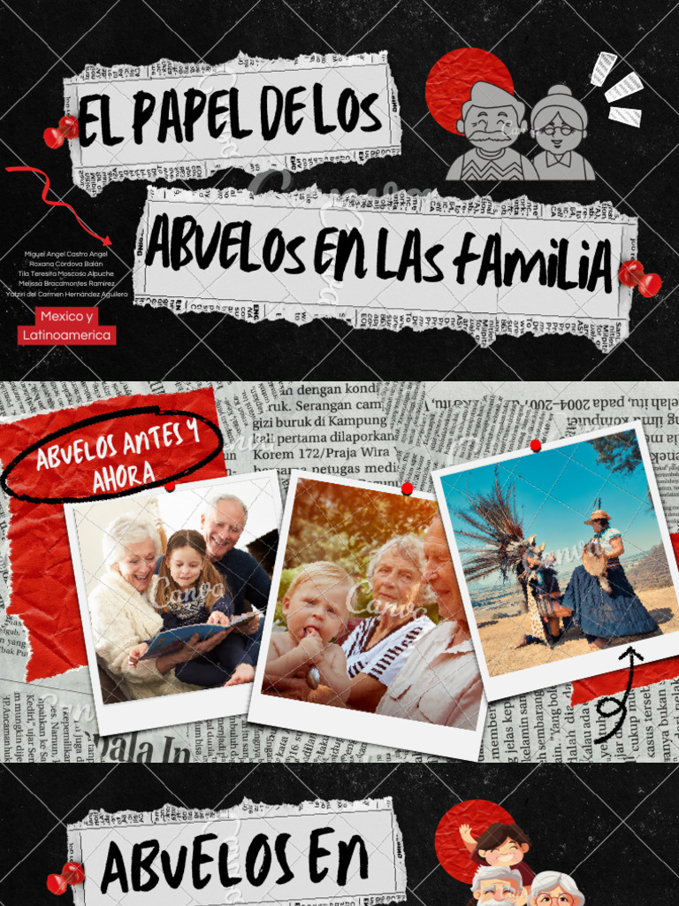 Los Abuelos en Las Familias Equipo 3 | PDF | Vejez | Familia
