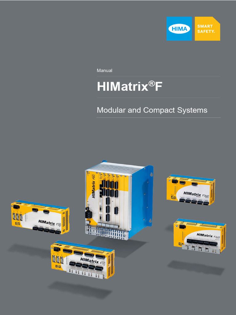HIMatrix F35 Modular Systems Manual | PDF | Input/Output | Programmable ...