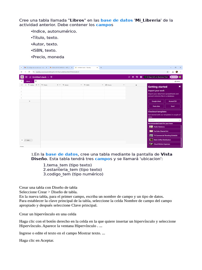 UF0322. Realiza a valorar por el tutor nº 3 Tema 2. Apartado 2.4. | PDF