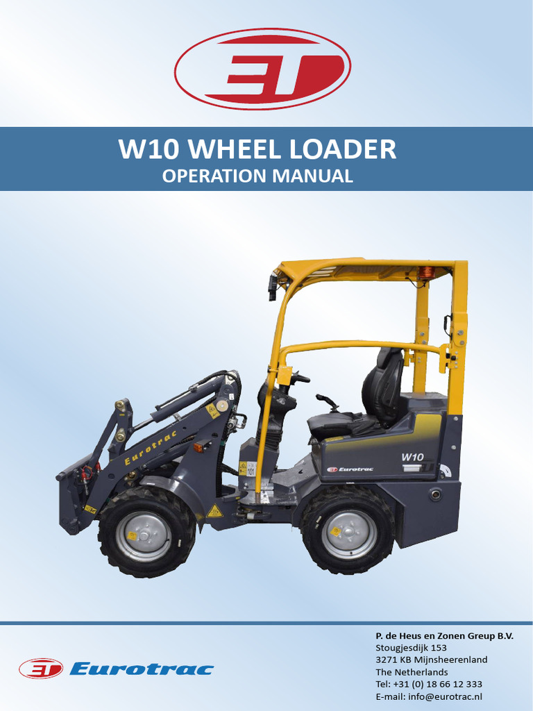 Eng W10 | PDF | Safety | Loader (Equipment)