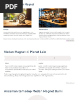 Medan Magnet Bumi Sifat Fungsi Dan Dampaknya | PDF