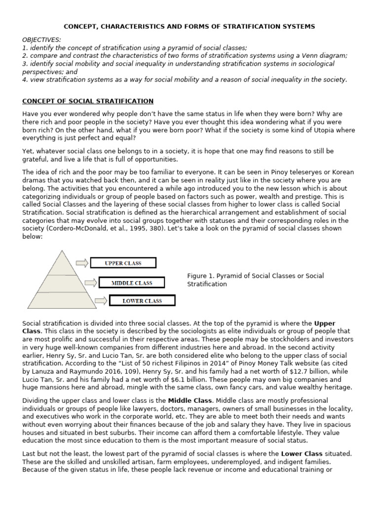 Understanding Stratification Systems | PDF | Social Stratification | Caste