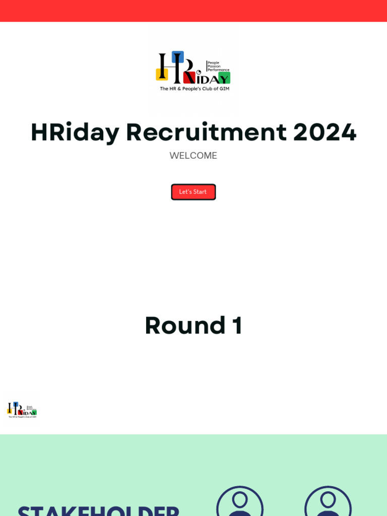 HRiday Recruitment 2023 | PDF | Communication | Human Communication
