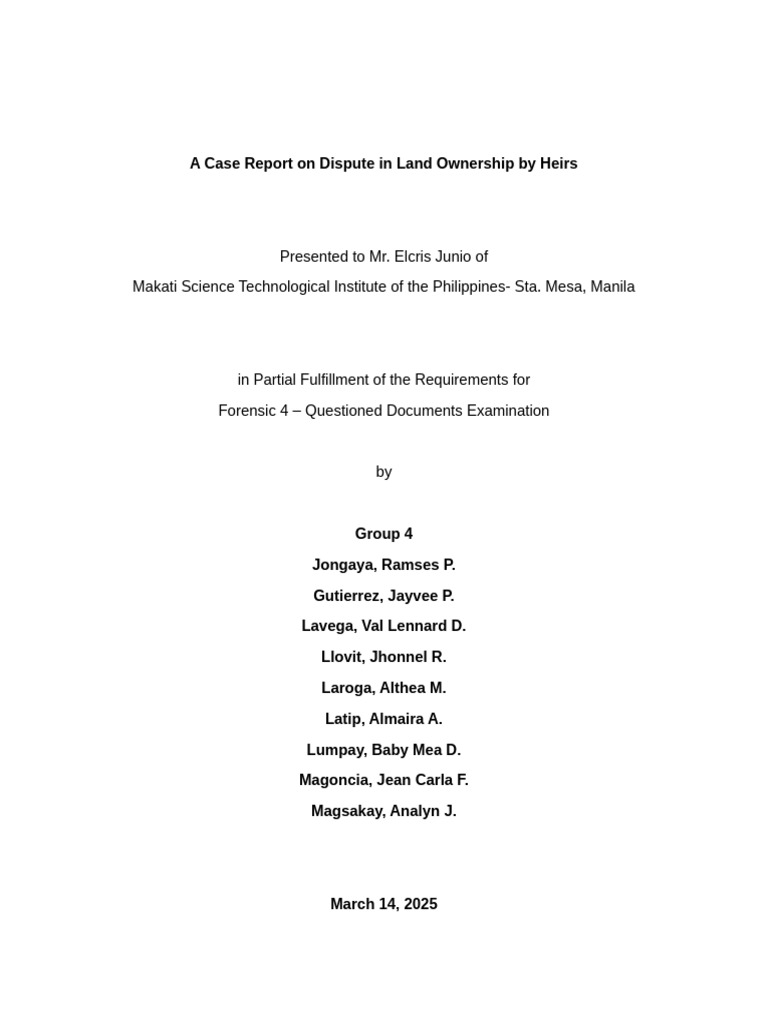 Forensic4-Hardcopy Final | PDF | Fraud | Forgery