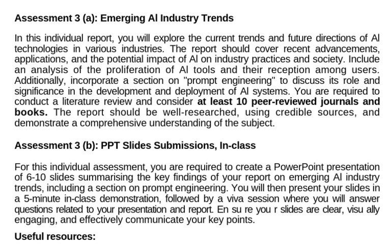 ICT500 Assessment 3 | PDF