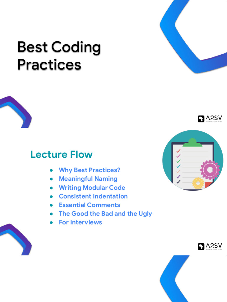 A2SV Python Track - Best Coding Practices | PDF