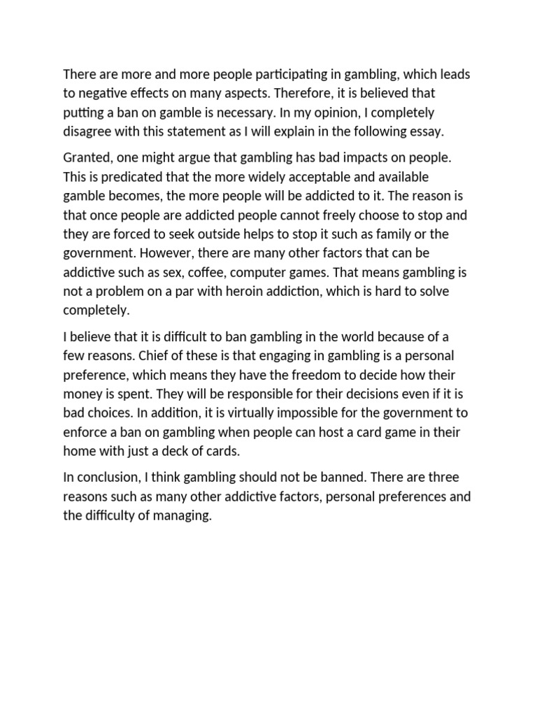 Gambling | PDF