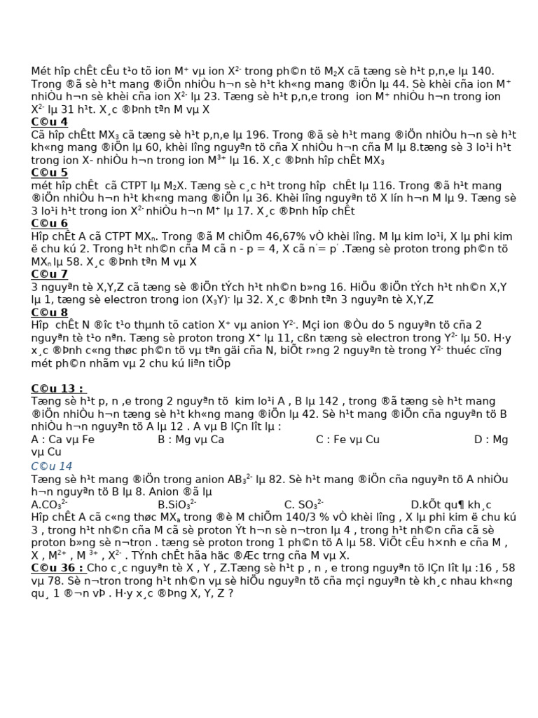 cau tao nguyen tu them | PDF