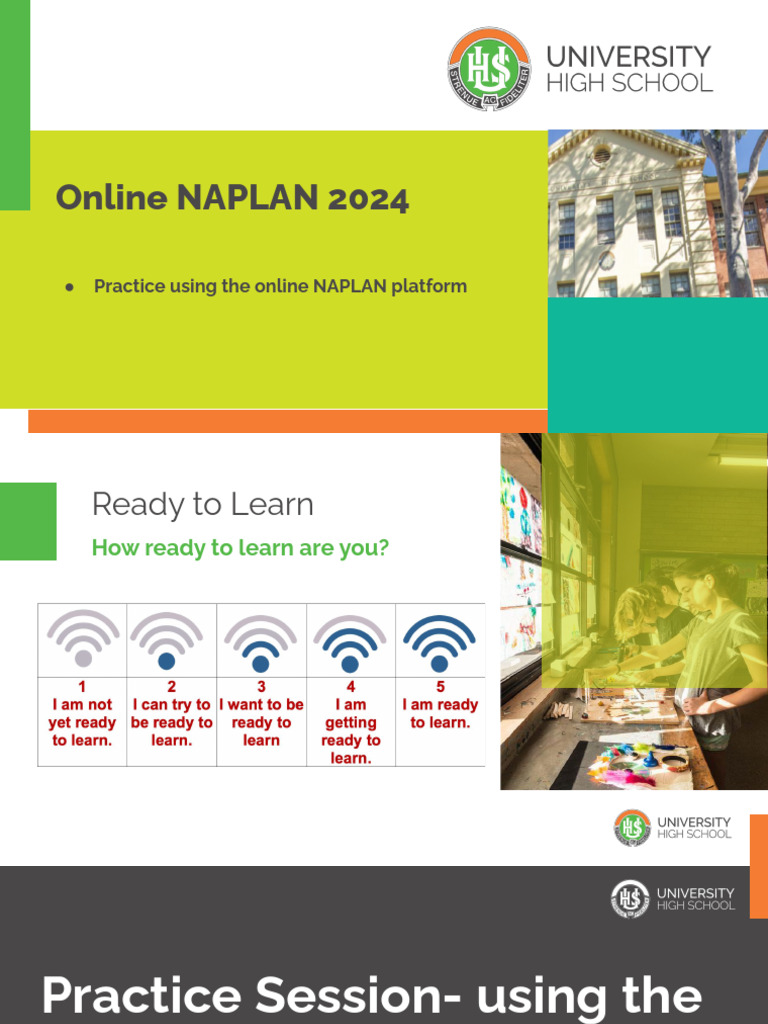 2024 NAPLAN Online Features and Practice Questions Via Public Demonstration Website | PDF