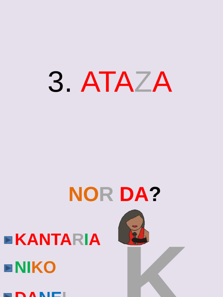 3.ataza - Gabonetan Zer | PDF