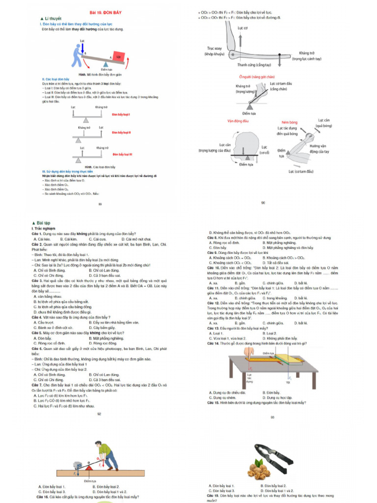 B19 - ĐÒN BẨY | PDF