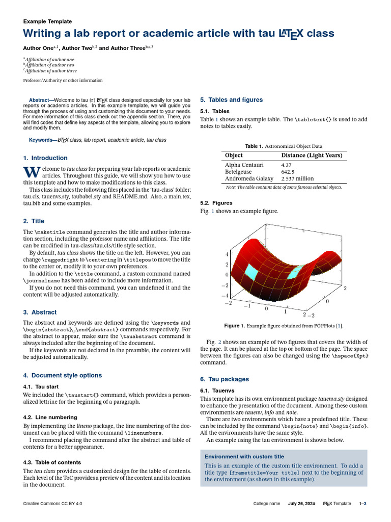 Tau Class Lab Report Template | PDF | Computer Programming | Computing