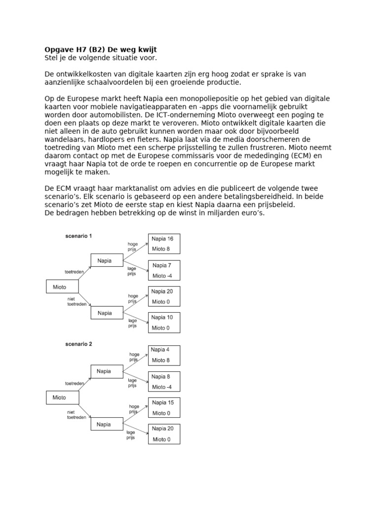 4vwo Oefentoets H7 en 8 | PDF