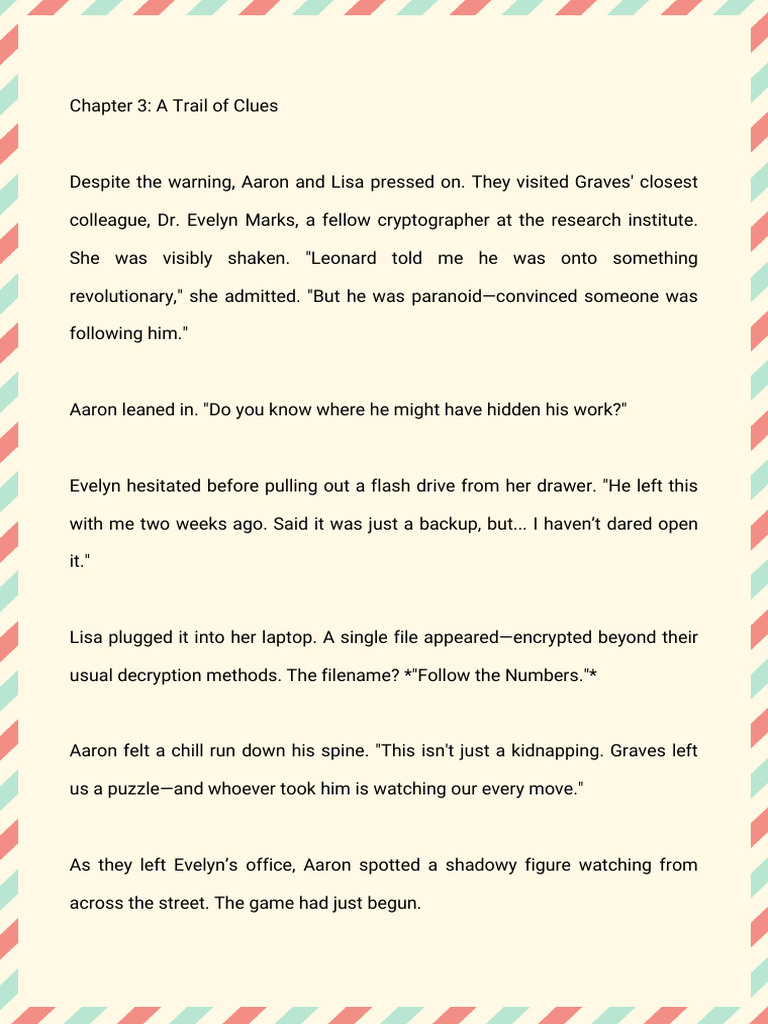 The Vanishing Code C3 Pdf