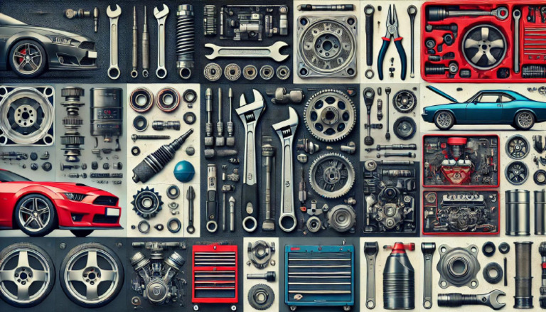 Mood Board Automotive Mechanics Canva Ready | PDF