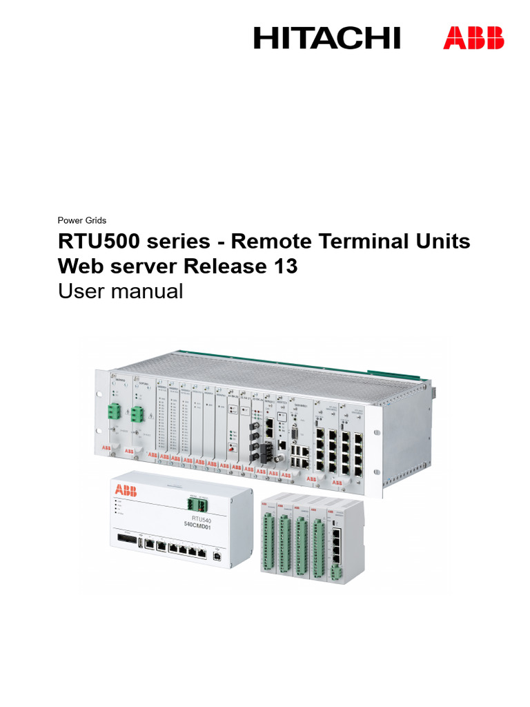 RTU500 Series Web Server User Manual | PDF | Login | World Wide Web
