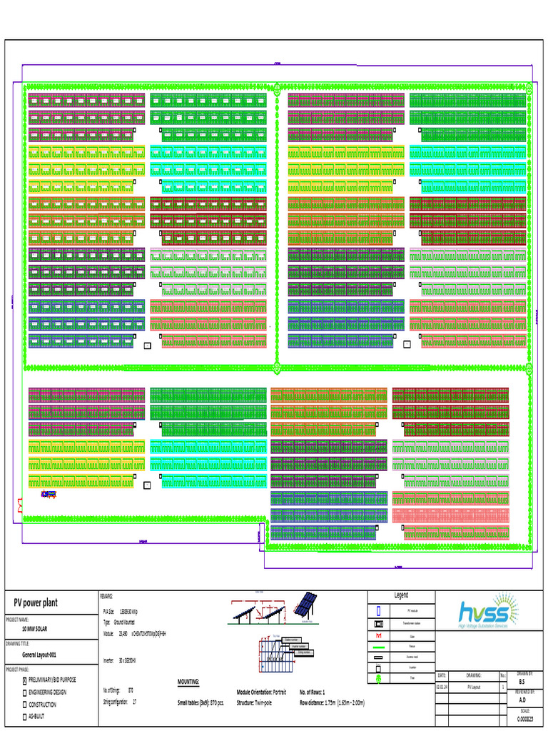 10 MW SOLAR - General Layout | PDF